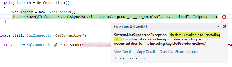 GitHub - adamfoneil/Excel2SqlServer.Library: Library for importing Excel spreadsheets into SQL ...